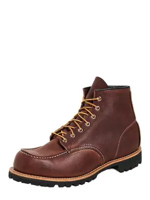 Red Wing Roughneck Leather Boots - Briar Oil Slick