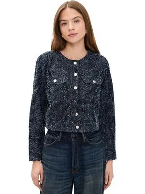 Rails Capistrano Tweed Jacket - Denim Tweed
