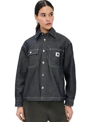 Carhartt Work In Progress Louis Denim Shirt Jacket - Blue