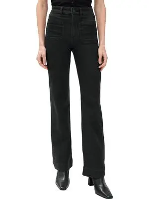 FAHERTY BRAND Stretch Terry Patch Pocket Pants
