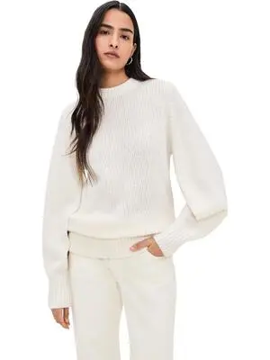 ALIGNE Liv Cashmere Sweater - Ivory