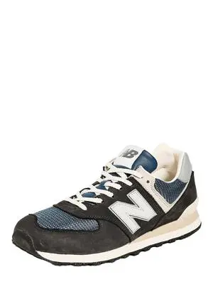 NEW BALANCE 574 Lace-up Sneakers - Black/grey