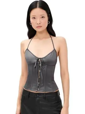 GUIZIO Marini Corset - Gunmetal