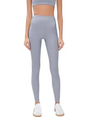Year Of Ours Recycled High Rise Ankle Leggings - Lilac/grey