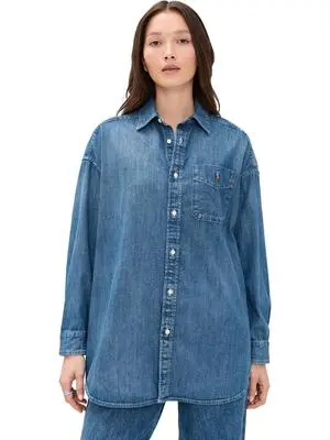 Polo Ralph Lauren Long Sleeve Denim Shirt - Blue