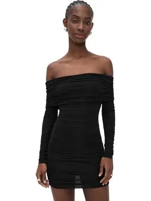 Ronny Kobo Kya Mini Dress - Black Beauty
