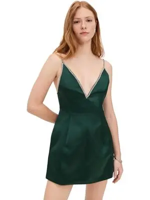 Retrofete Trinnie Mini Dress - Pine