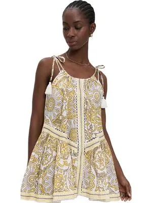 Ramy Brook Gigi Mini Dress - Sunglow Combo