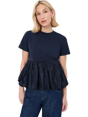 Cecilie Bahnsen Cooper T-shirt - Navy