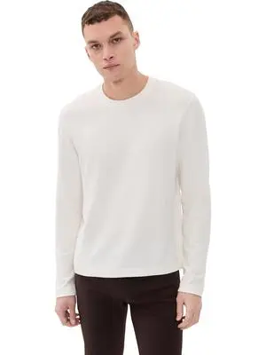 Theory Delroy Studio Tee - Winter Ivory