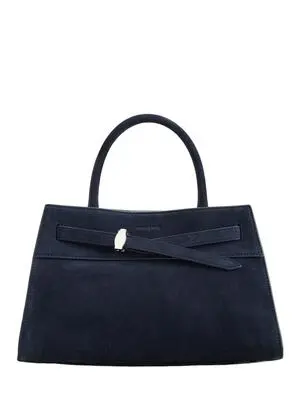 Veronica Beard Suede Dash Bag - Vb Navy