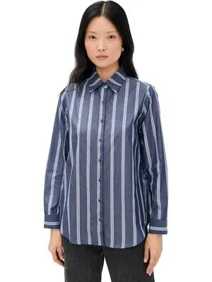 APIECE APART Apiece Apart Sodi Wrap Button-Up Shirt