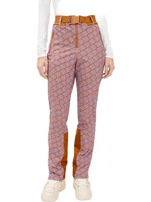 Sweaty Betty Power High-waisted Ski Pants - Brown Sb Print