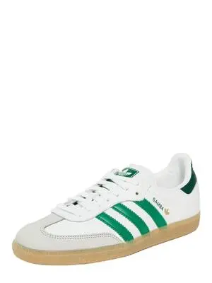 Adidas Samba Og Sneakers - White/green/collegiate Green