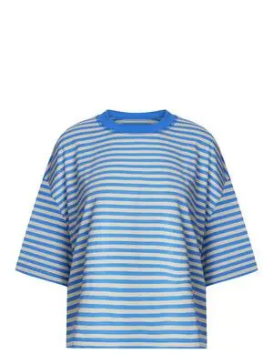 Lioness Bloom Short Sleeve Tee - Mickey Blue Stripe