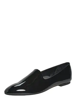 AeydĒ Vanna Patent Calf Leather Flats - Black