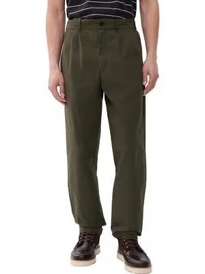 Barbour Cole Relaxed Fit Trousers - Olive