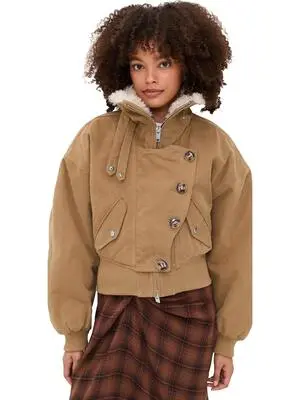 Isabel Marant Oana Jacket - Camel