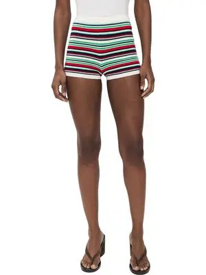 SEVEN WONDERS Xyla Striped Knit Shorts - Xyla Stripe