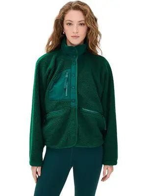 Free People Hit The Slopes Jacket - Evergreen