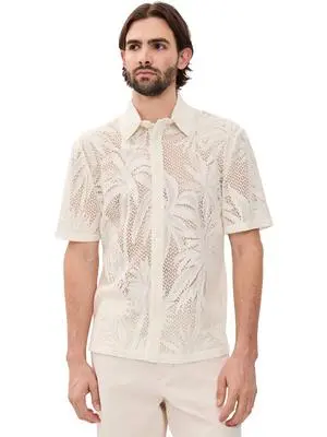 Simkhai Conrad Shirt - Ivory
