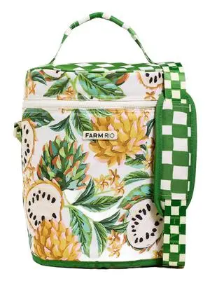 Farm Rio Insulated Cooler With Tropical Print - Multi