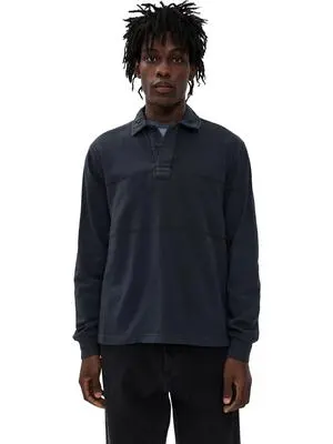 Rag & Bone Washed Rugby Polo - Wshbk