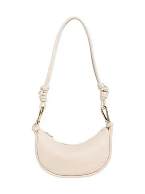 Simkhai Leather Crossbody Bag - Cream