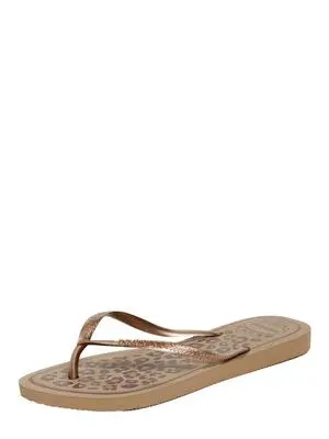 Havaianas Slim Animals Flip Flops - Rose Gold