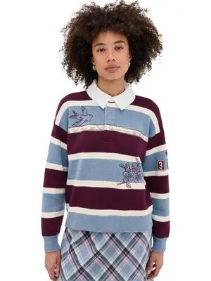 Sea Hester Striped Rugby Sweater - Multi