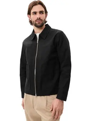 Nn07 Gael Technical Jacket - Black