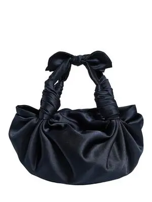 NLA COLLECTION Knotted Top Handle Bag - Navy