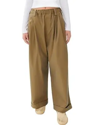 MERYLL ROGGE Drawstring Chino Pants - Sand
