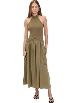 Ramy Brook Simonne Maxi Dress - Light Loden
