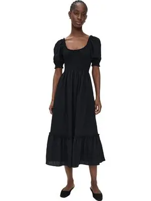 Hill House Home The Louisa Nap Dress - Black