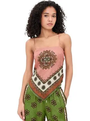 ALEMAIS Contina Scarf Top - Multi