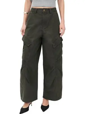 PIXIE MARKET Twill Cargo Pants