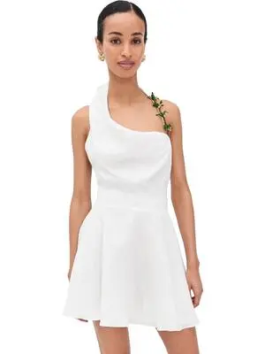 Azulu Zelda Mini Dress - Ivory