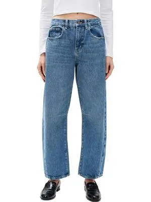 LA LIGNE Exaggerated Marilyn Jeans With Knee Darts - Walter