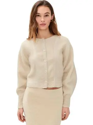 BY MALENE BIRGER Pernille Cardigan - Cream