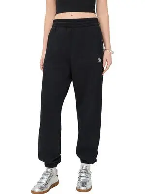 Adidas Essentials Loose Fleece Joggers - Black