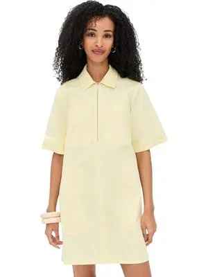 LEE MATHEWS Lm Drill Mini Dress - Butter