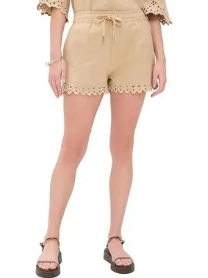 Isabel Marant Balyme Shorts - Sahara