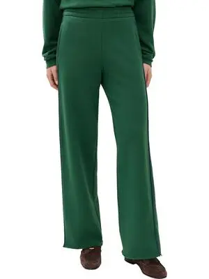 STATE & LAKE Pippa Track Pants - Racing Green/denim