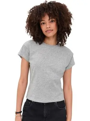 Z Supply Modern Slub Tee - Classic Heather Grey