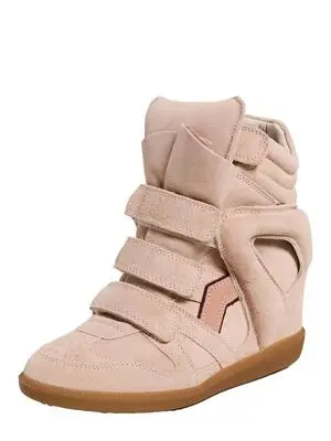 Isabel Marant Bekett Sneakers - Pale Pink/peach