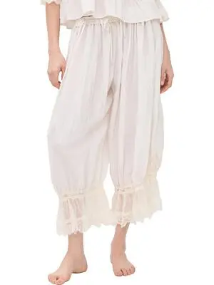 Free People Forever Young Pants - White Alyssum