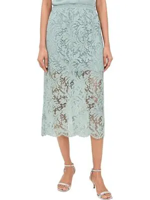A.L.C. Lydia Lace Skirt - Slate Blue