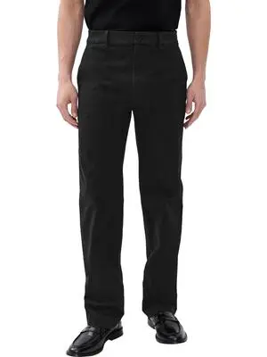 NILI LOTAN Alessio Straight-leg Pants - Jet Black
