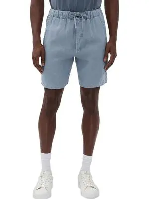 Citizens Of Humanity Drawstring Deck Shorts - Stone Blue